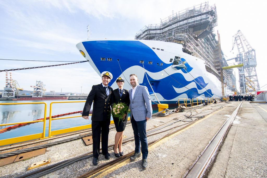 Princess Cruises celebrates major milestones for three new ships ...