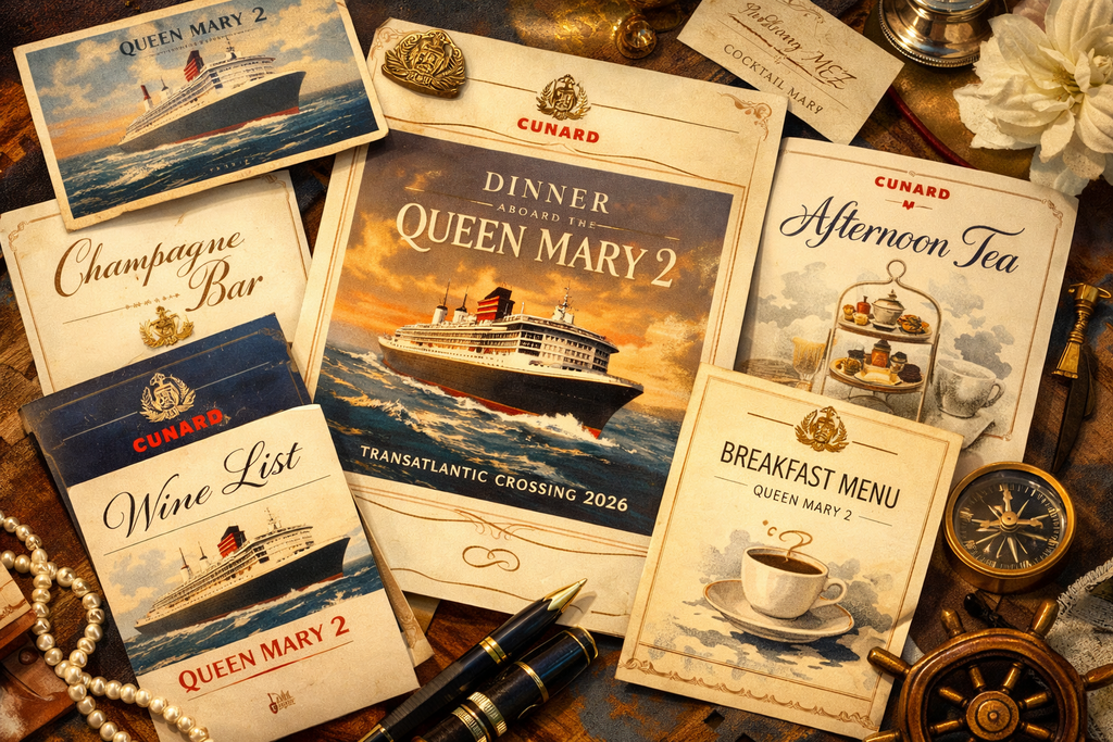 Cunard Food Menus 2026 - Cruise Monkeys